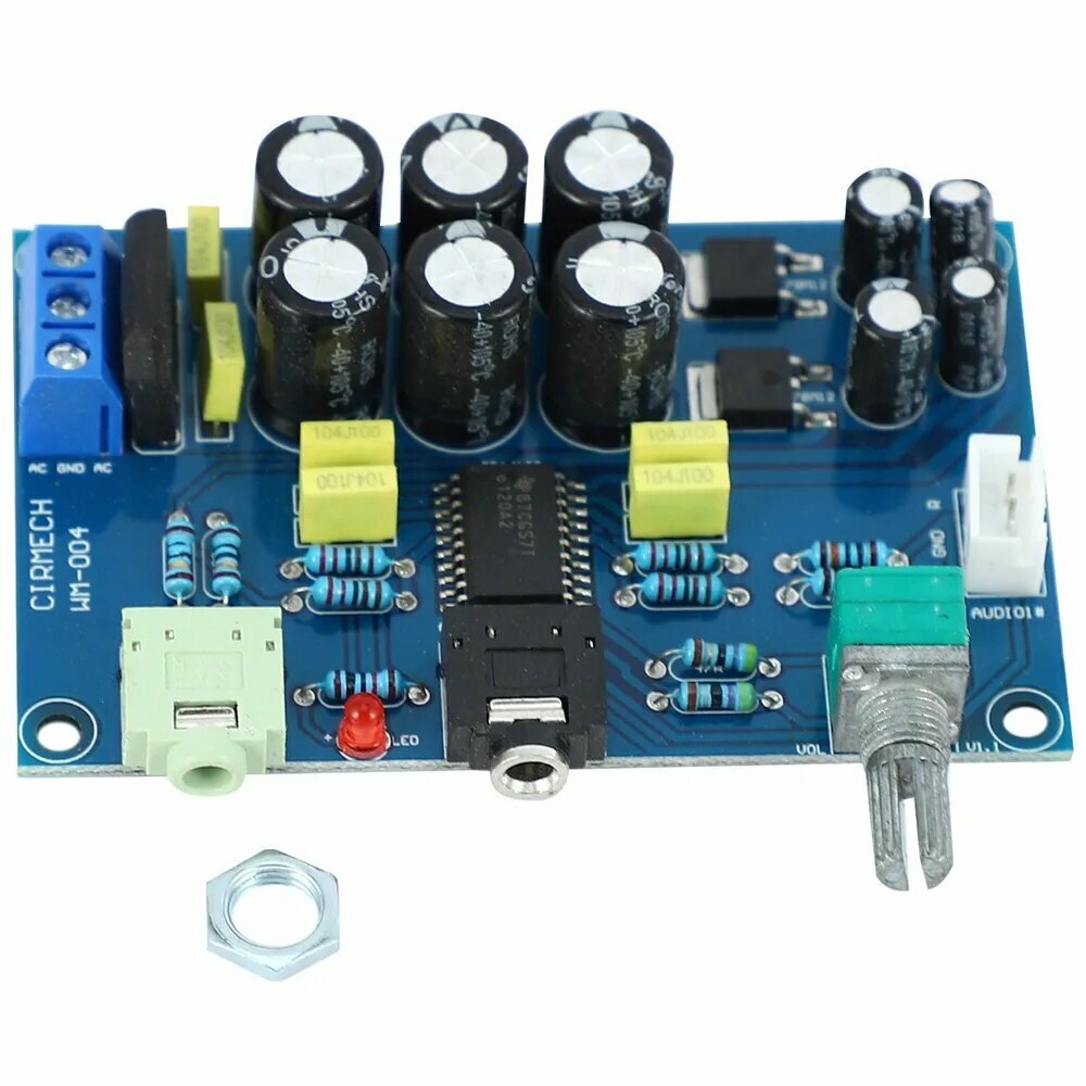 Tpa6120 Плата Усилителя Для наушников Hifi Tpa6120A2 Усилитель С Нулевым Уровнем Шума Diy