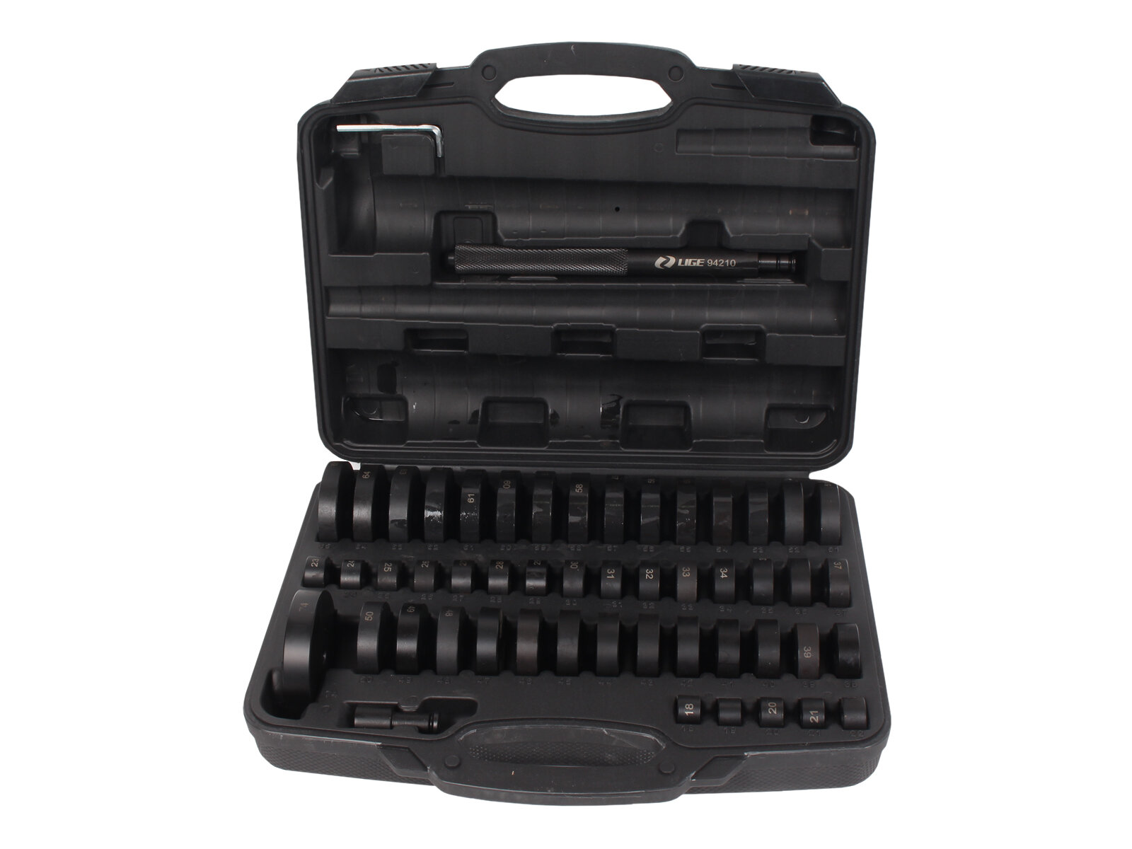 Набор оправок LIGE для замены подшипников 52 предмета (18-65, 74 мм)