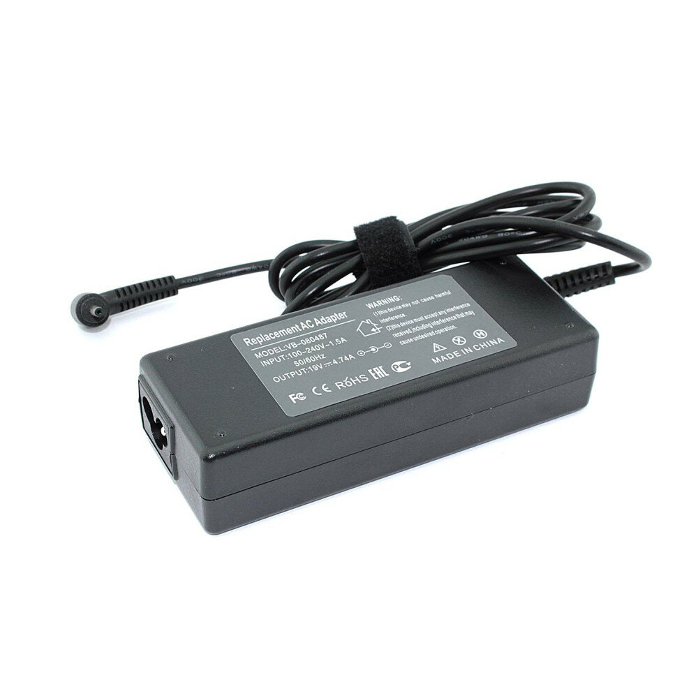 Зарядка для ноутбука Acer 19V 4,74A 90W 3.0x1.1mm (A16-090P1A), OEM