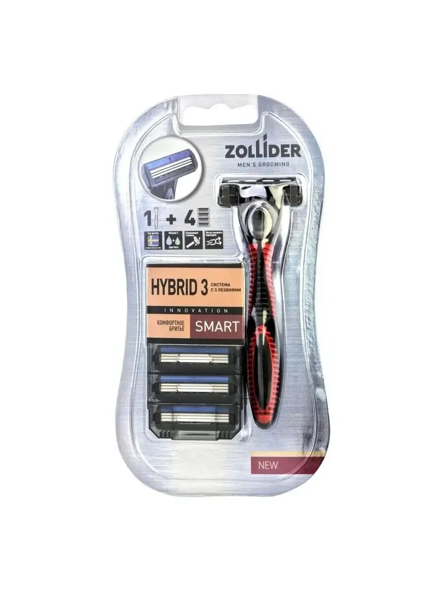 Бритвенные станки мужские Zollider Hybrid 3 Smart