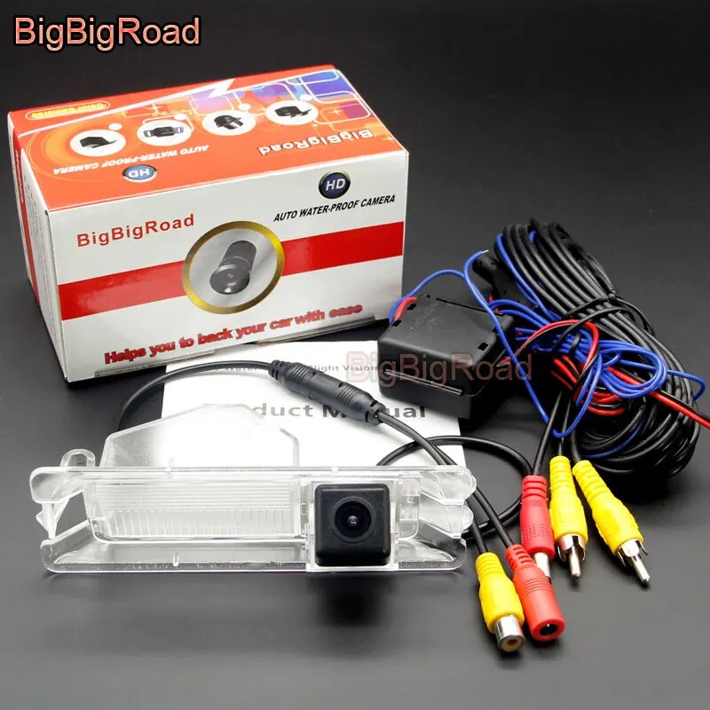 Камера заднего вида для Lada Largus 2012, 2013, 2014, 2015, 2016 Series 2 Power Relay