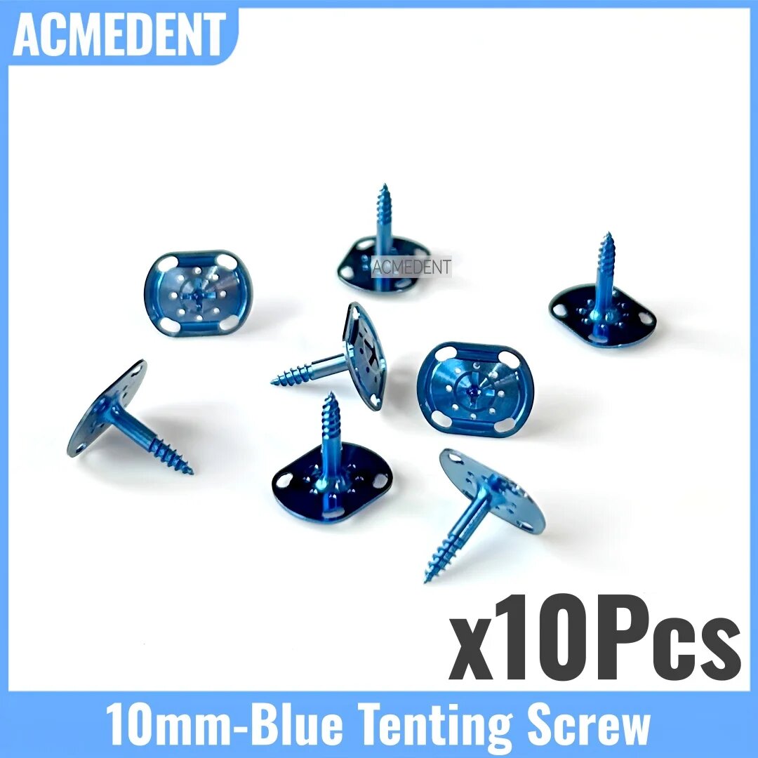 10мм Blue Tenting Screw ACMEDENT x10шт