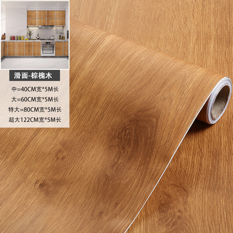 Клей для реставрации старой мебели, утолщенные водонепроницаемые самоклеящиеся обои, наклейка на столешницу или шкаф с имитацией древесной текстуры.