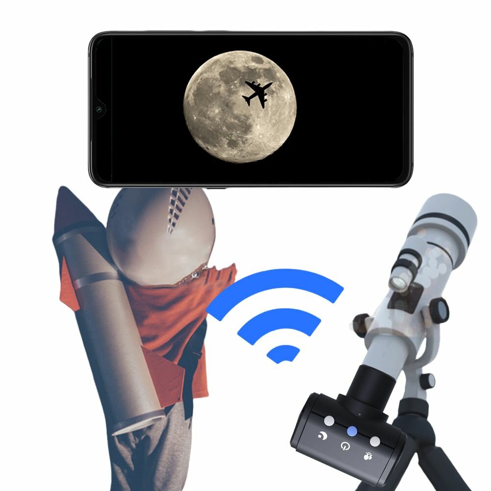 Цифровой окуляр Wi-Fi для телескопа и микроскопа