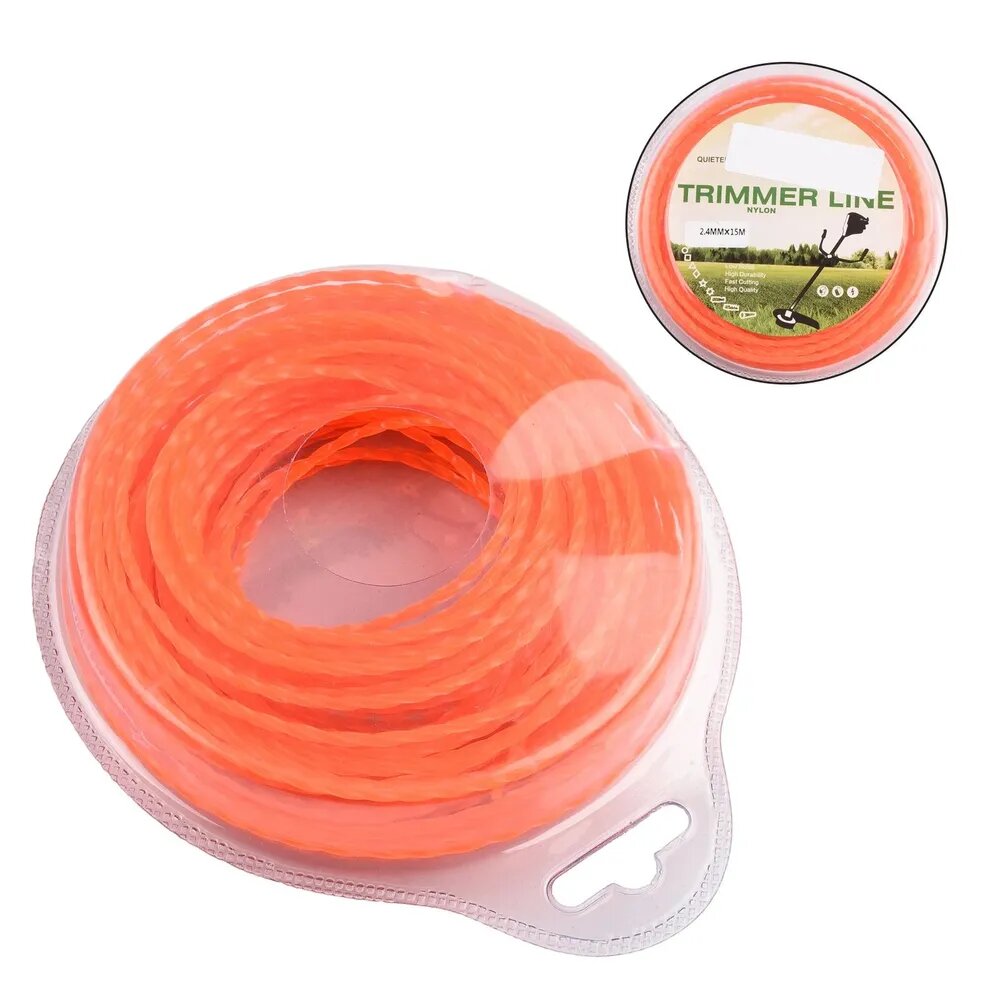 Качественная леска FOR ego Power + AL2450S 0,095 дюйма для 15-дюймового струнного триммера FOR ego