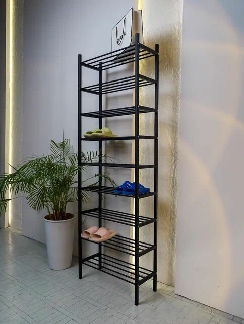 Обувница, этажерка для обуви в прихожую из металла