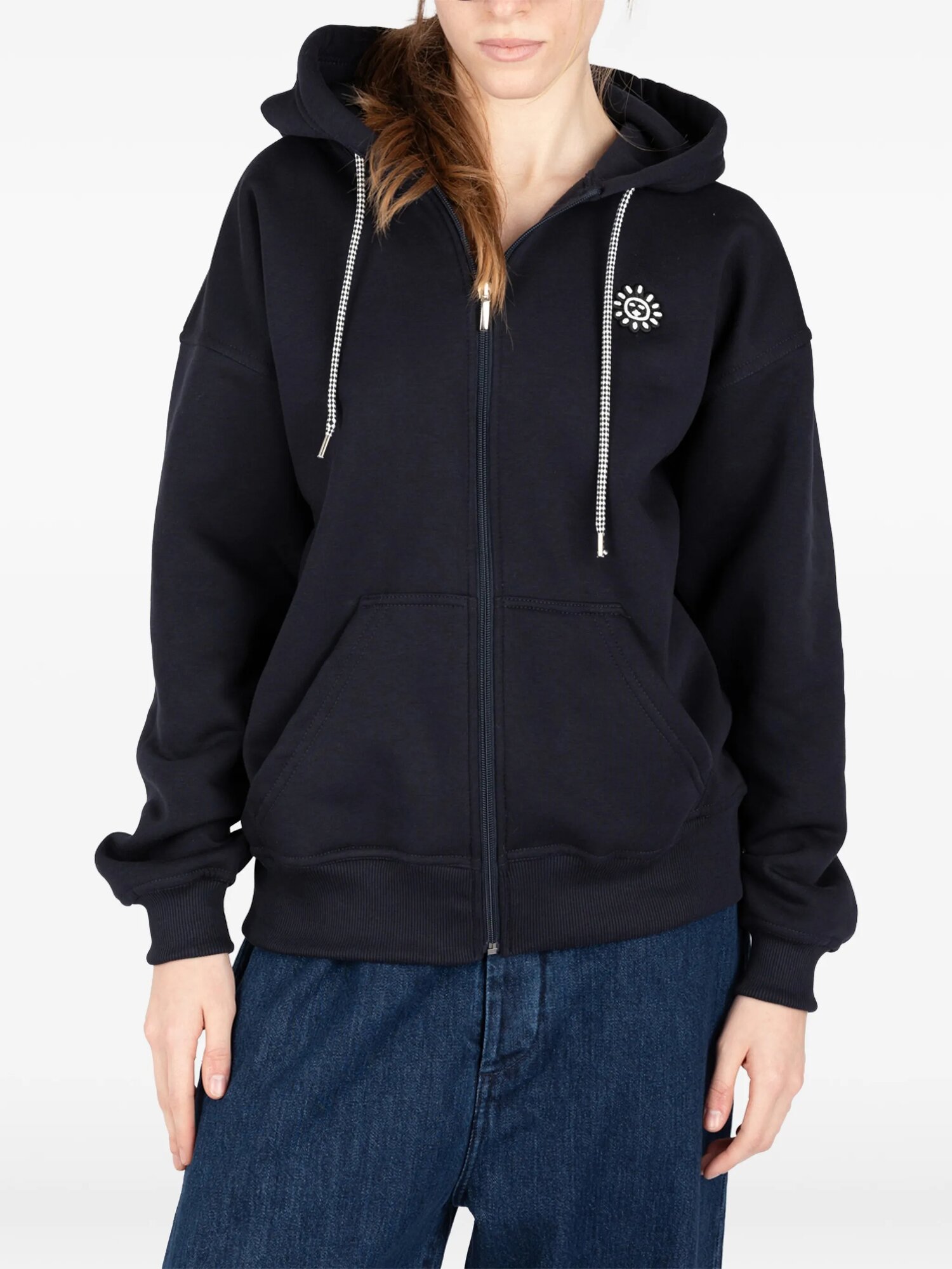 Худи Societe Anonyme Zip logo hoodie, размер S, , blue — фото 1