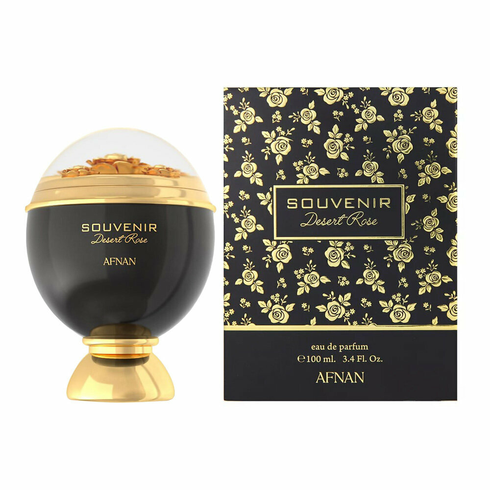 Парфюмерная вода Afnan Souvenir Desert Rose, унисекс, восточно-цветочные ноты, 100 мл