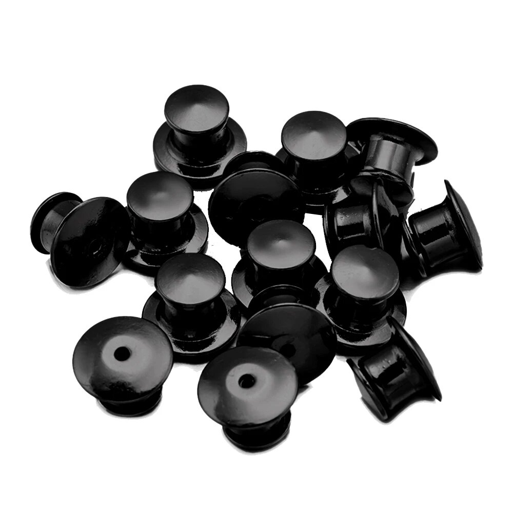 Металлические застежки-булавки для бижутерии Черный, 10Pcs, Black