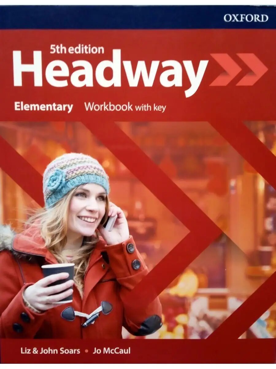 Headway 5ed Elementary WB with key | книги — учебная литература