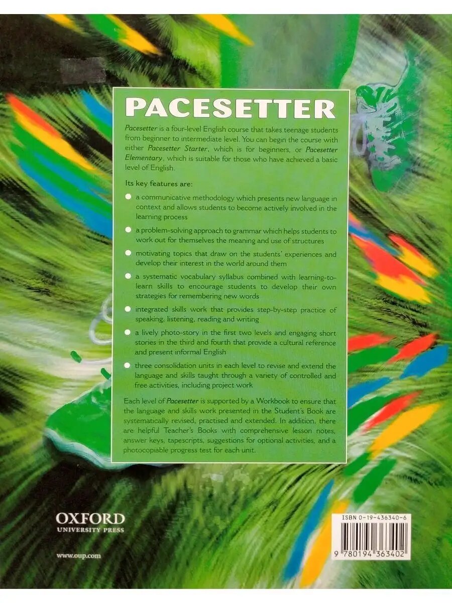 Pacesetter Intermediate Student's Book | Oxford University Press — фото 1