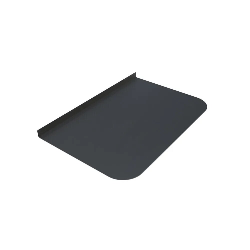 Лист притопочный Везувий BLACK 600х400х0,5мм (R75), стальной