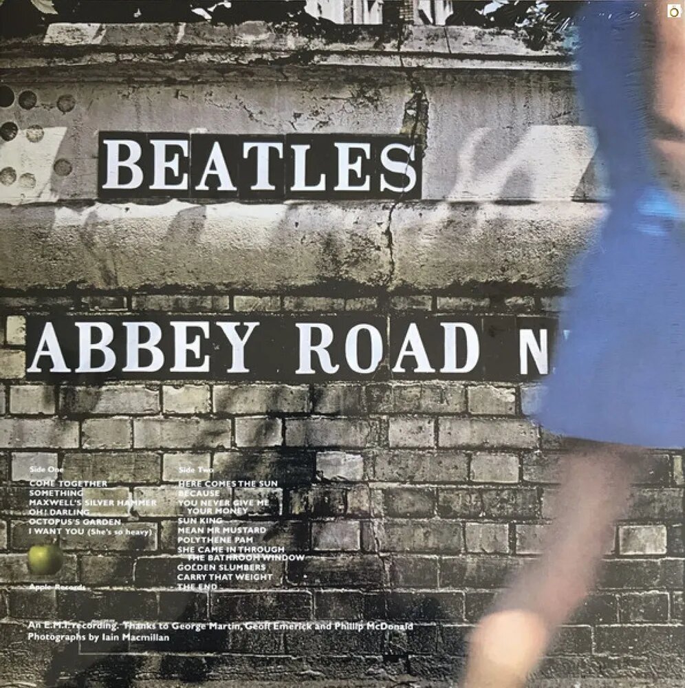 Пластинка виниловая The Beatles - Abbey Road (1969) Европейский Союз 1LP Still Sealed — фото 1