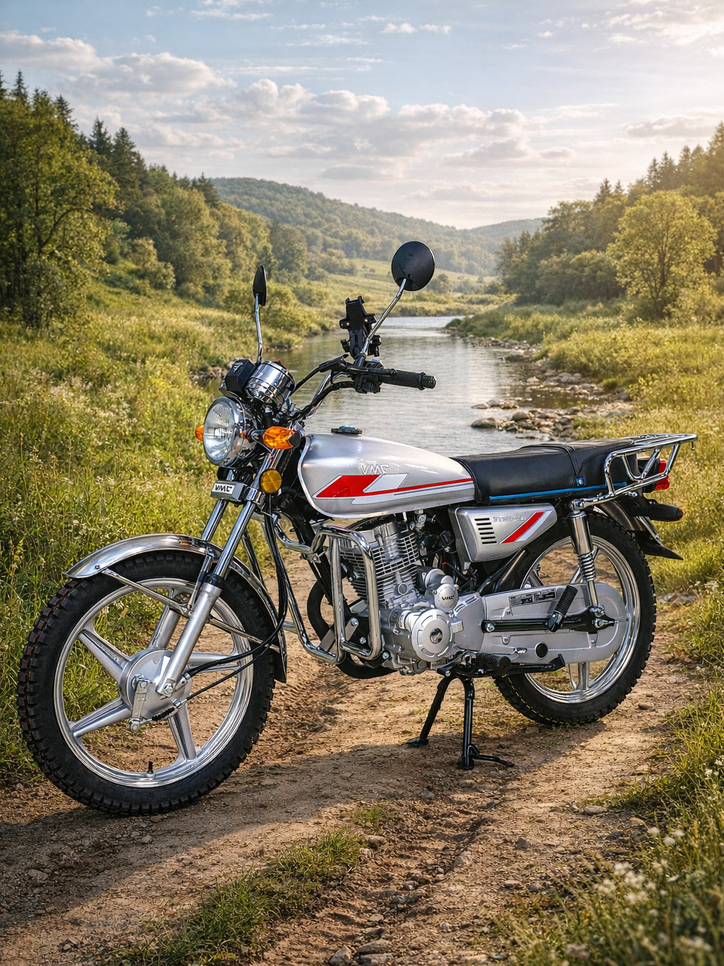 Мотоцикл VMC VERSO Silver 200 см3, эптс