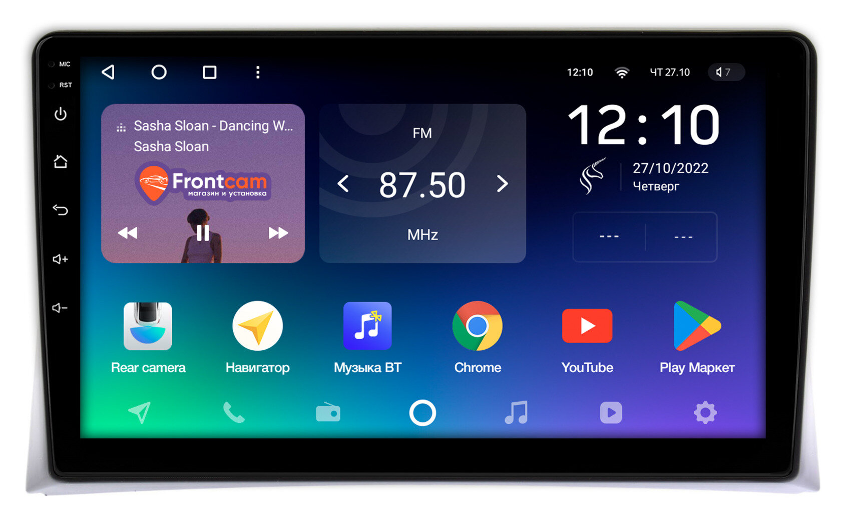 Штатная магнитола Volkswagen Multivan T5 2003-2015 Teyes SPRO PLUS 4/64 9" RM-9-VW074N Android 10 (4G-SIM, DSP, IPS)