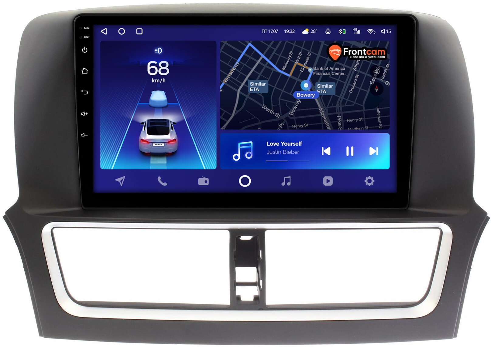 Штатная магнитола Teyes CC2 PLUS 6/128 10" RM-1037 Faw Besturn X80 2018-2022 Android 10 (4G-SIM, DSP, QLed)