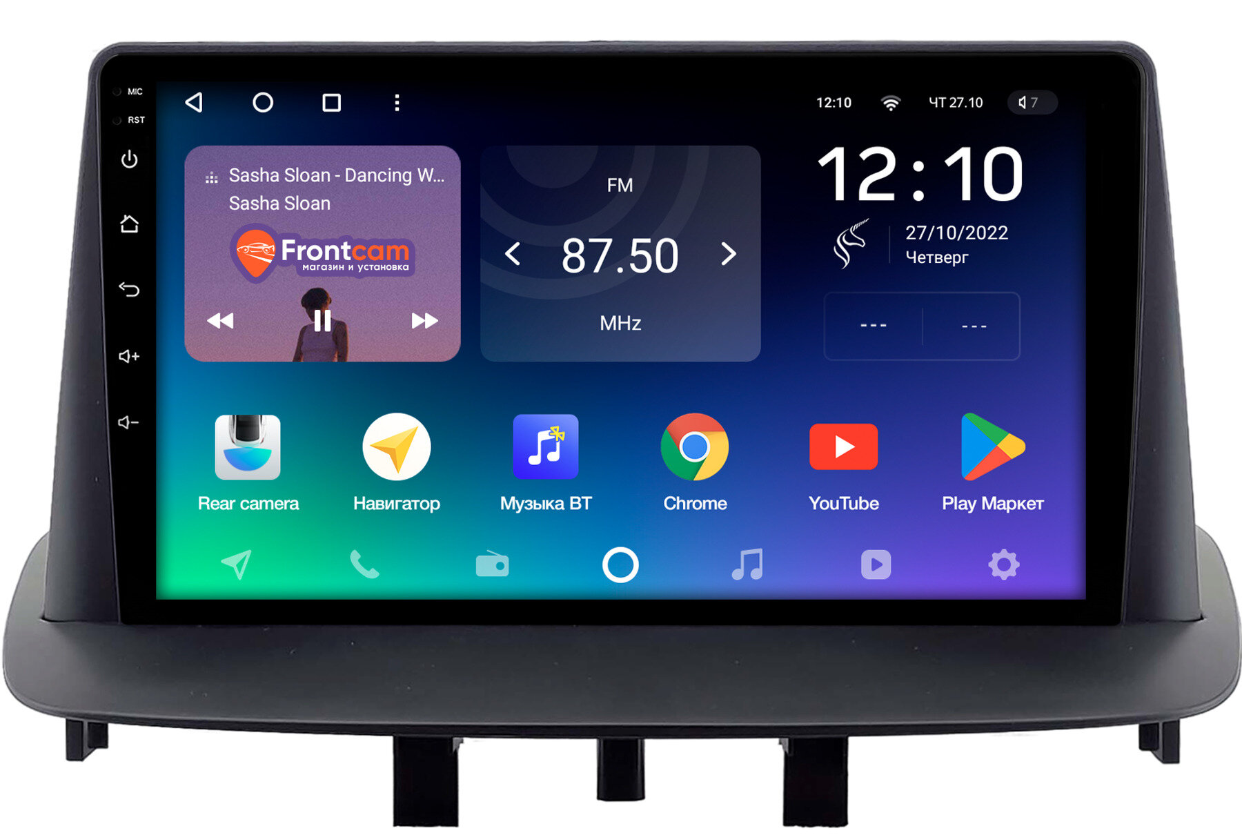 Штатная магнитола Renault Fluence, Megane 3 2008-2016 Teyes SPRO PLUS 4/64 9" RM-9-2264 Android 10 (4G-SIM, DSP, IPS)