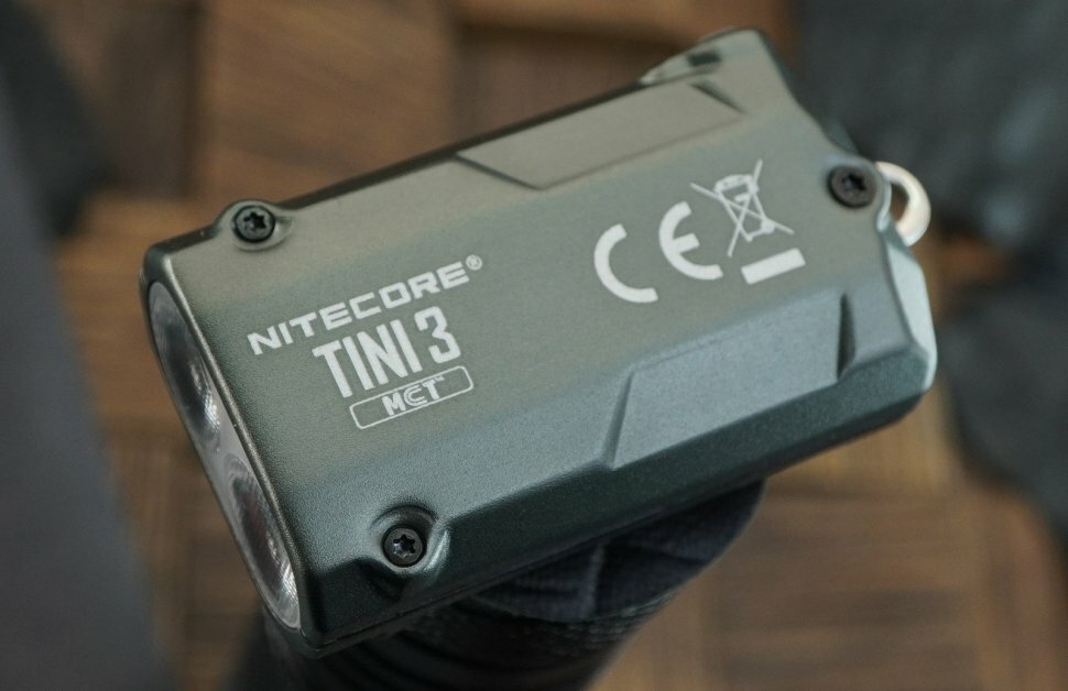 Фонарь-брелок Nitecore Tini 3 Grey — фото 1