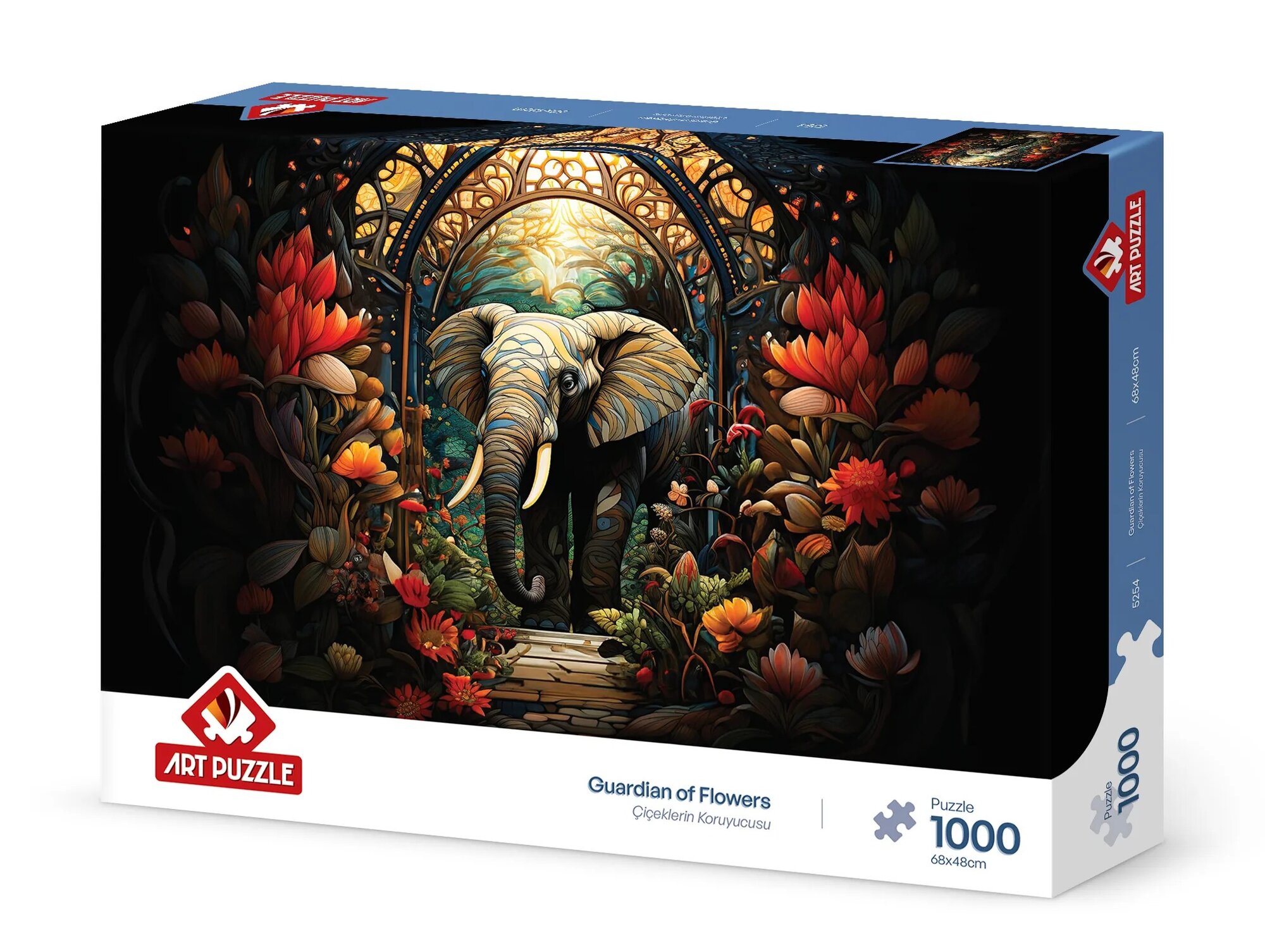 Пазл для взрослых Art Puzzle 1000 деталей, элементов: Хранитель цветов