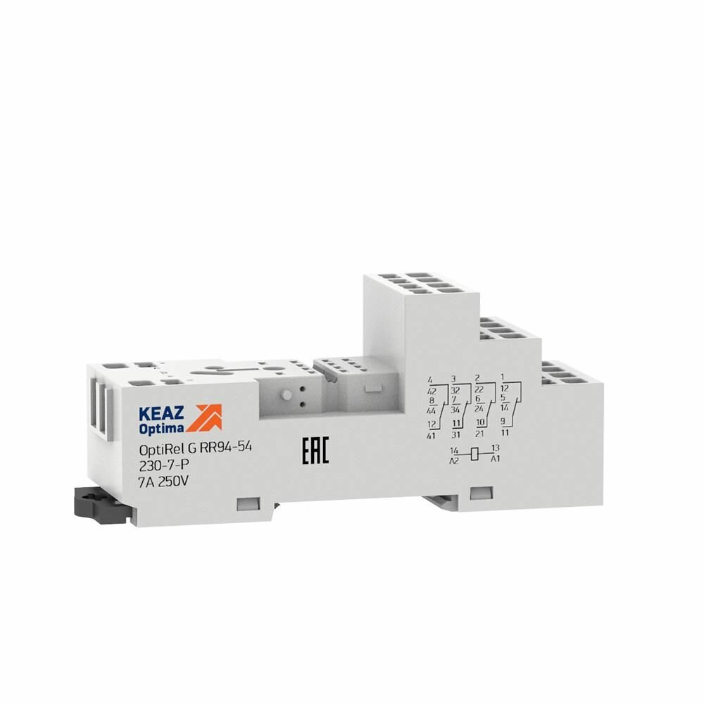 Розетка КЭАЗ для реле OptiRel G RR94-54-230-7-P