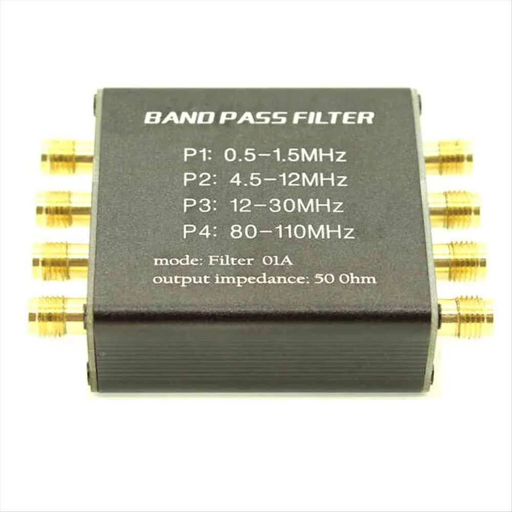 Предфильтр Malachite Radio BPF, полосовой фильтр, 50 Ом, разъем SMA