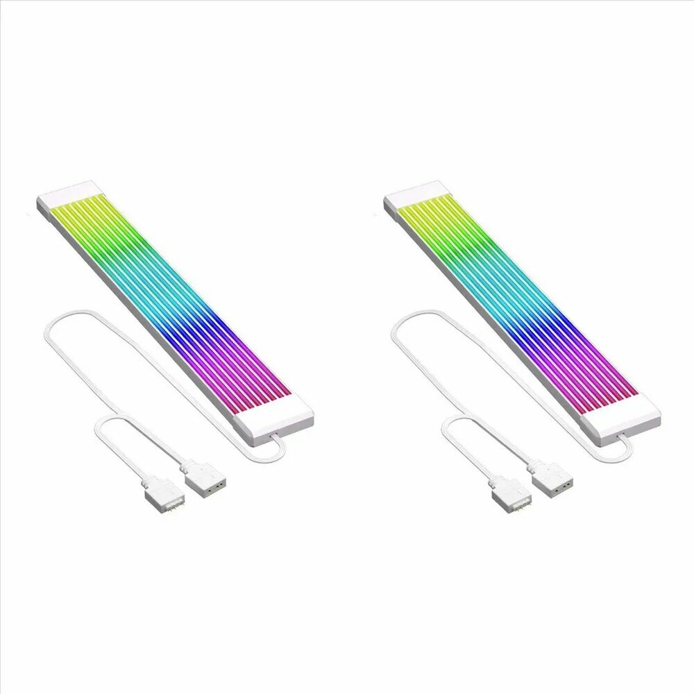 2x Светодиодная Лента RGB ARGB Sync Board Для Блока Питания Компьютера ATX 24PIN X8