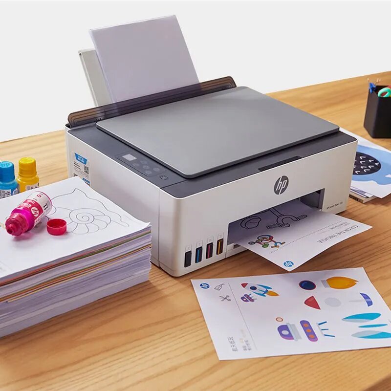 МФУ HP Smart Tank 528 Струйное цветное, A4, Wi-Fi, цвет: черный — фото 1