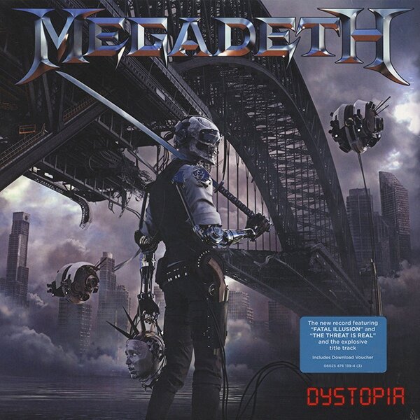Megadeth "Виниловая пластинка Megadeth Dystopia"