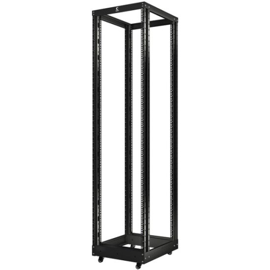 Стойка двухрамная Cabeus RA-47U-1000 RA-47U-1000-BK черный