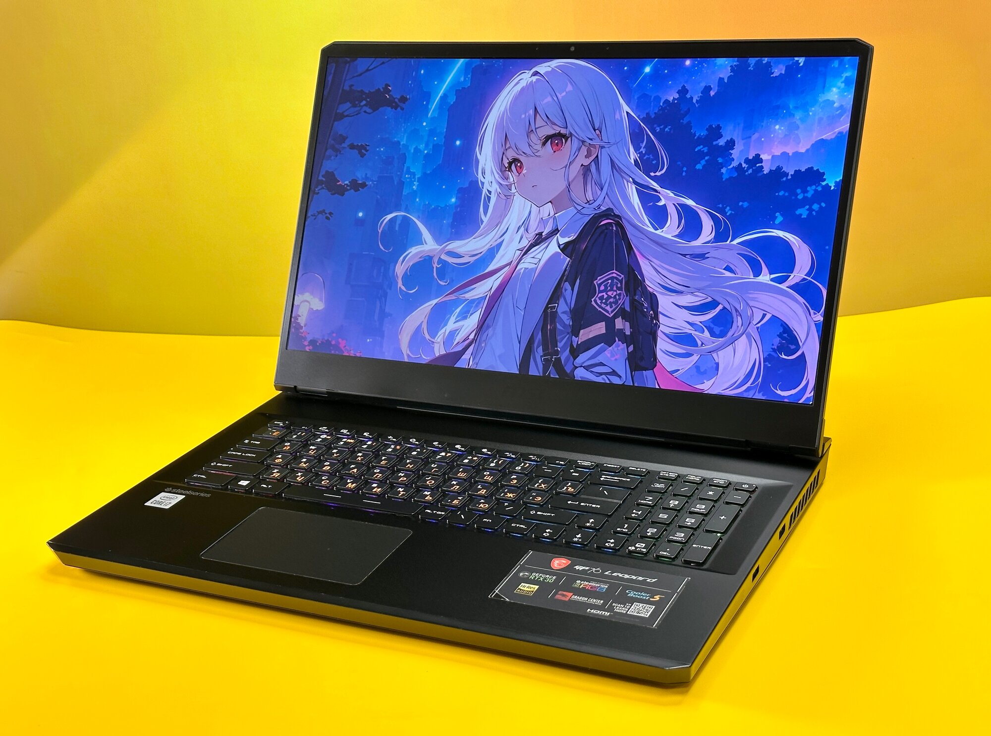 Ноутбук игровой MSI Leopard GP76 17.3" Full-HD 144Гц/i7-10870H/16Gb/ RTX 3070 8Gb /512Gb SSD/win 11