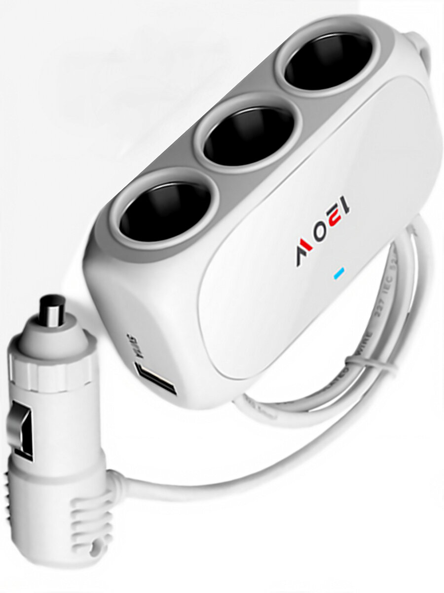 Автомобильный разветвитель прикуривателя