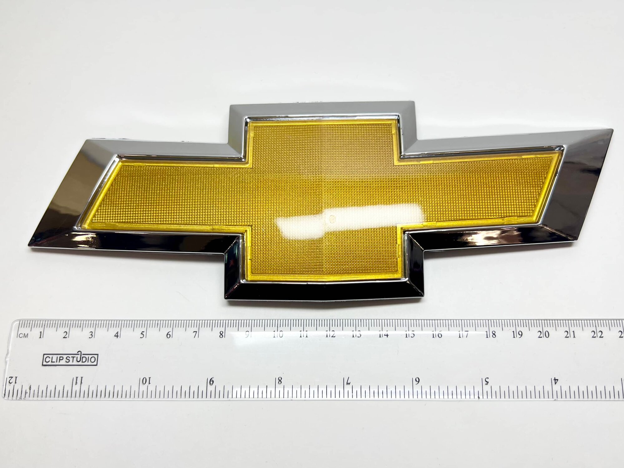 Логотип (шильдик, надпись, эмблема) "Chevrolet" 23.5 см, арт: 8864-К