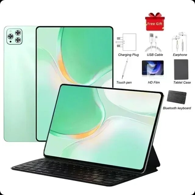 Планшет 11" Green с клавиатурой, 12GB 512GB