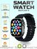 Смарт-часы Smart Watch 9, 45mm, Черный, Bluetooth, для мужчин и женщин, монитори...