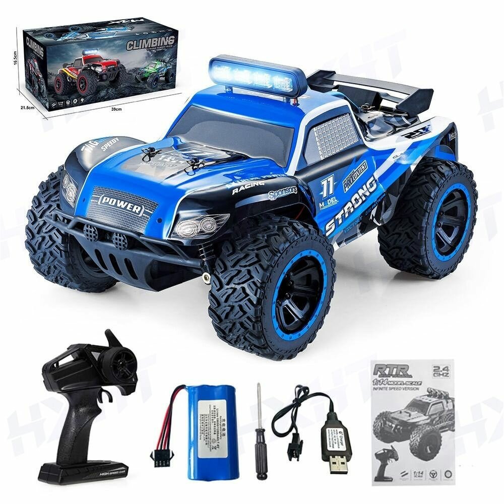 KYAMRC 1:14 Радиоуправляемый Автомобиль Bigfoot Внедорожник Высокоскоростная Машинка Для Бездорожья