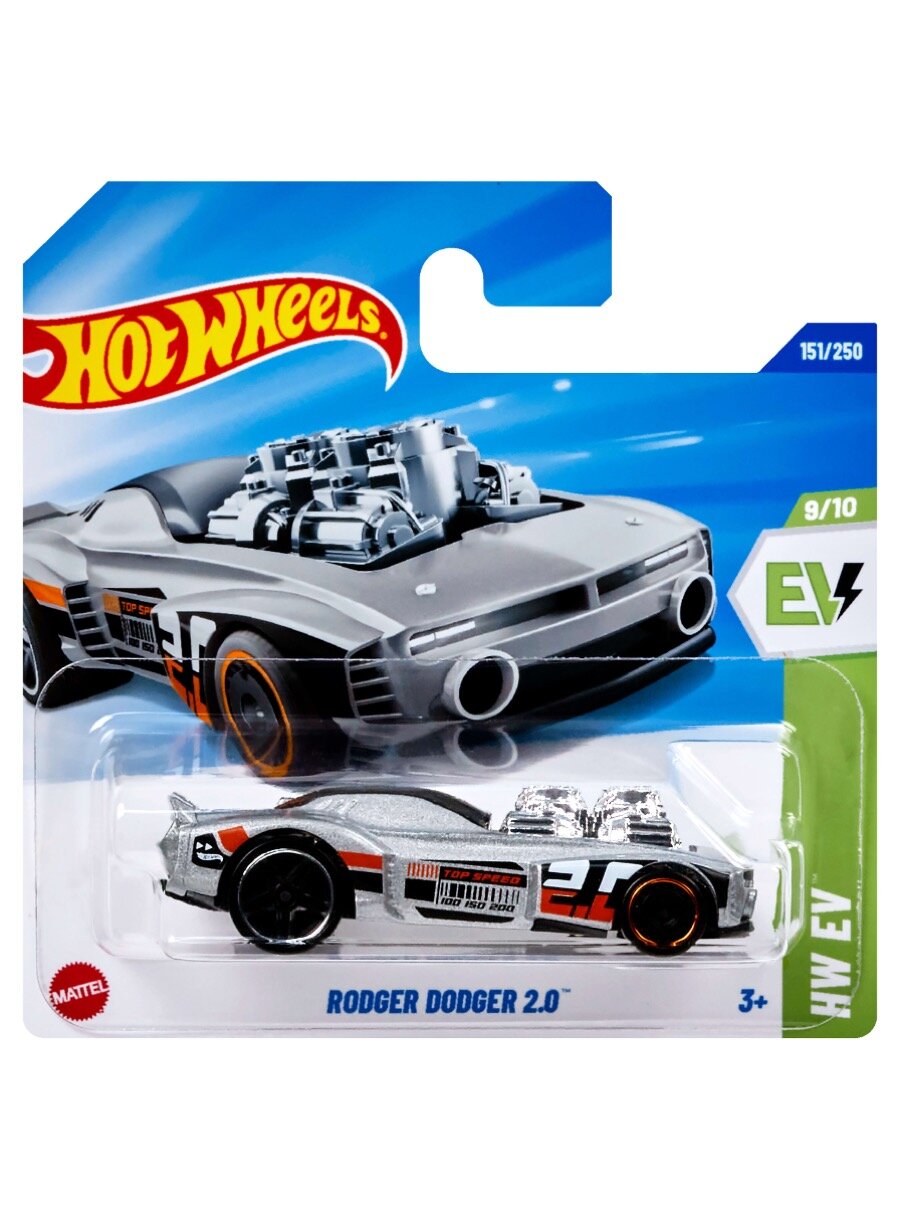JBB65 Hot Wheels машинка металлическая игрушка коллекционная масштабная модель Rodger Dodger 2.0 кейс 2025