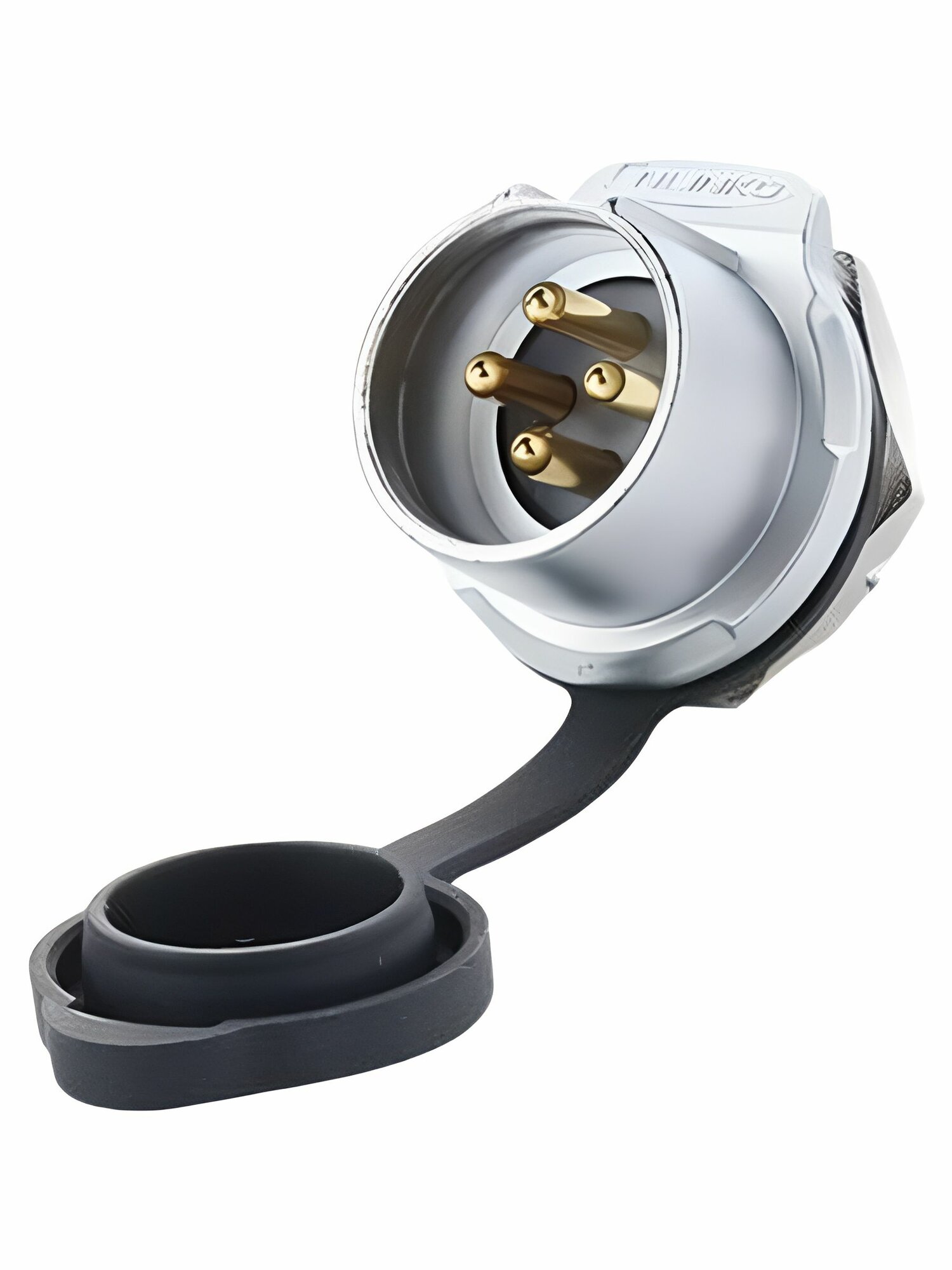 Разъем CNLINKO LP-20 4-пиновый, 4pin, папа, IP67, М22х1,5