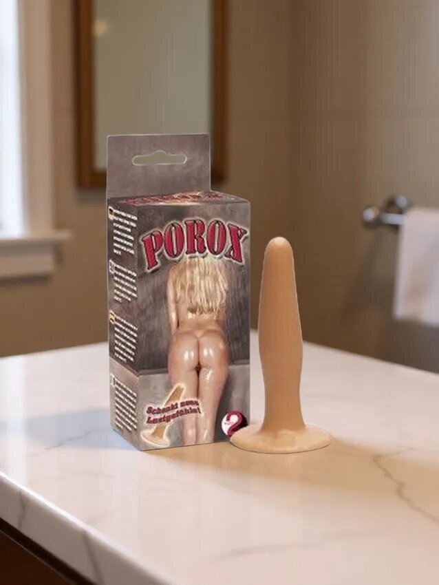 You 2 Toys Анальная пробка Anal Plug Porox 13 см, телесный