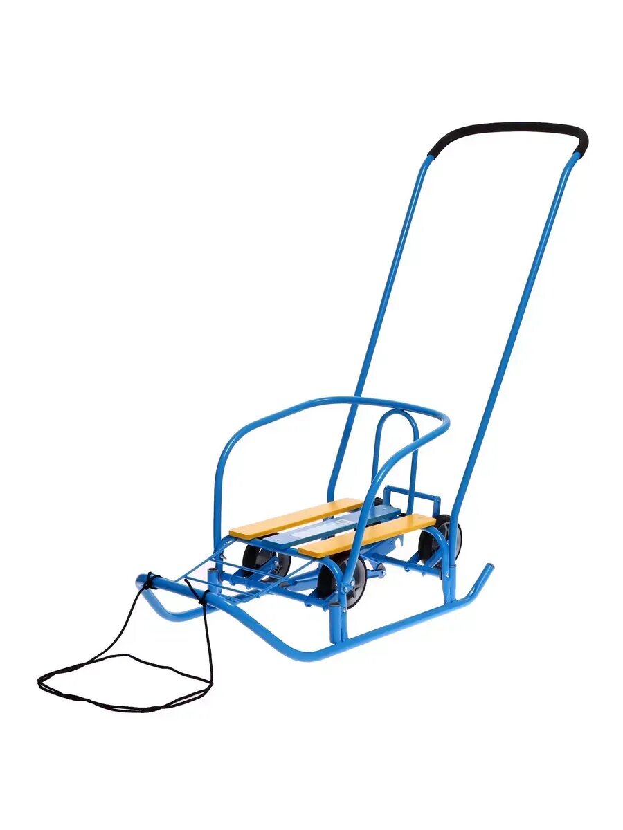 Санки "Ветерок 7 универсал", цвет голубой