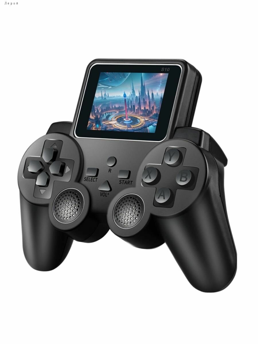 Лерой-Портативная Игровая Консоль S10 С Геймпадом 2,4 ГГц, 520 Игр, Ретро-Плеер, Устройство Вывода AV выход 2.4 ггц геймпад ретро игры