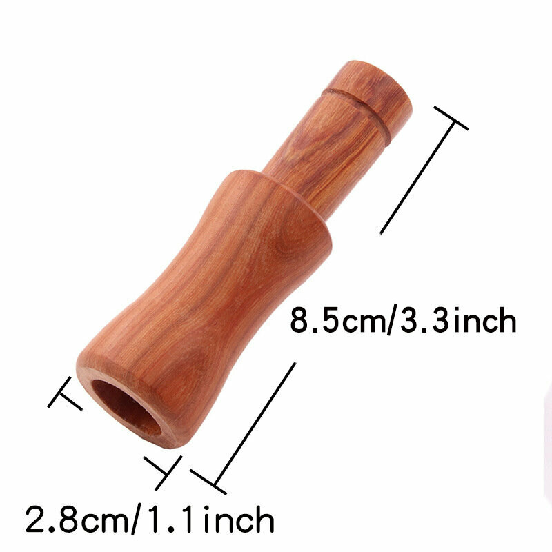 Свисток из красного дерева, деревянный свисток, уличный свисток для уток, приманка для диких уток, имитация зова мандаринки, привлекающий черепаху