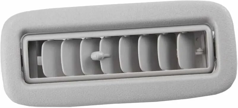 Дефлектор воздуховода автомобильный серый для салона авто, пластик, стандартный размер