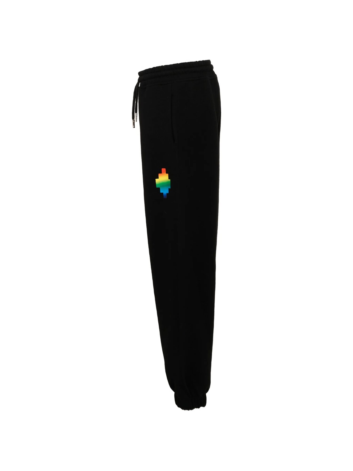 Брюки MARCELO BURLON Drawstring logo track pants, размер 6 лет, черный — фото 1
