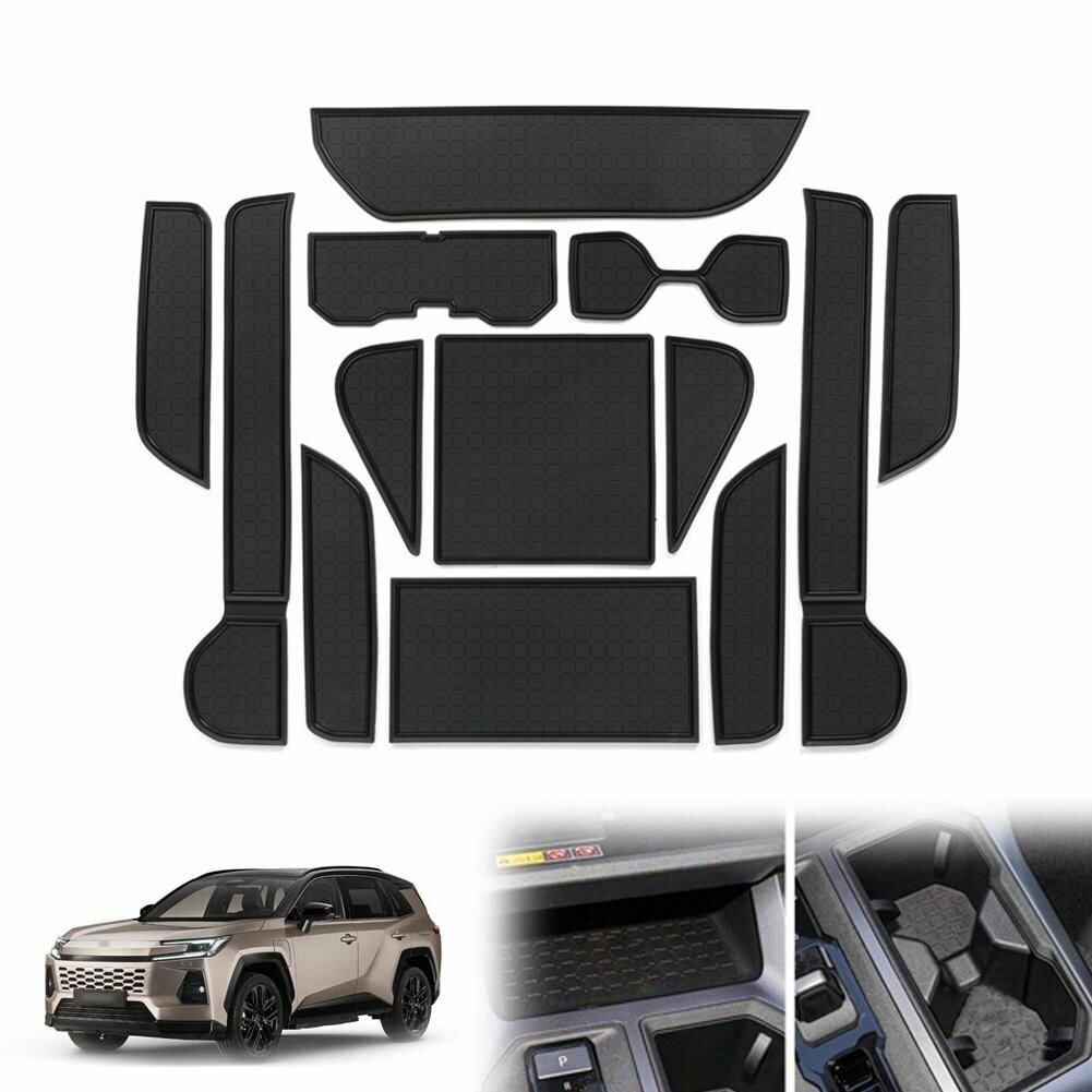 Подходит для Toyota RAV4 2026 года выпуска, противоскользящий декоративный коврик в дверной проем салона автомобиля.