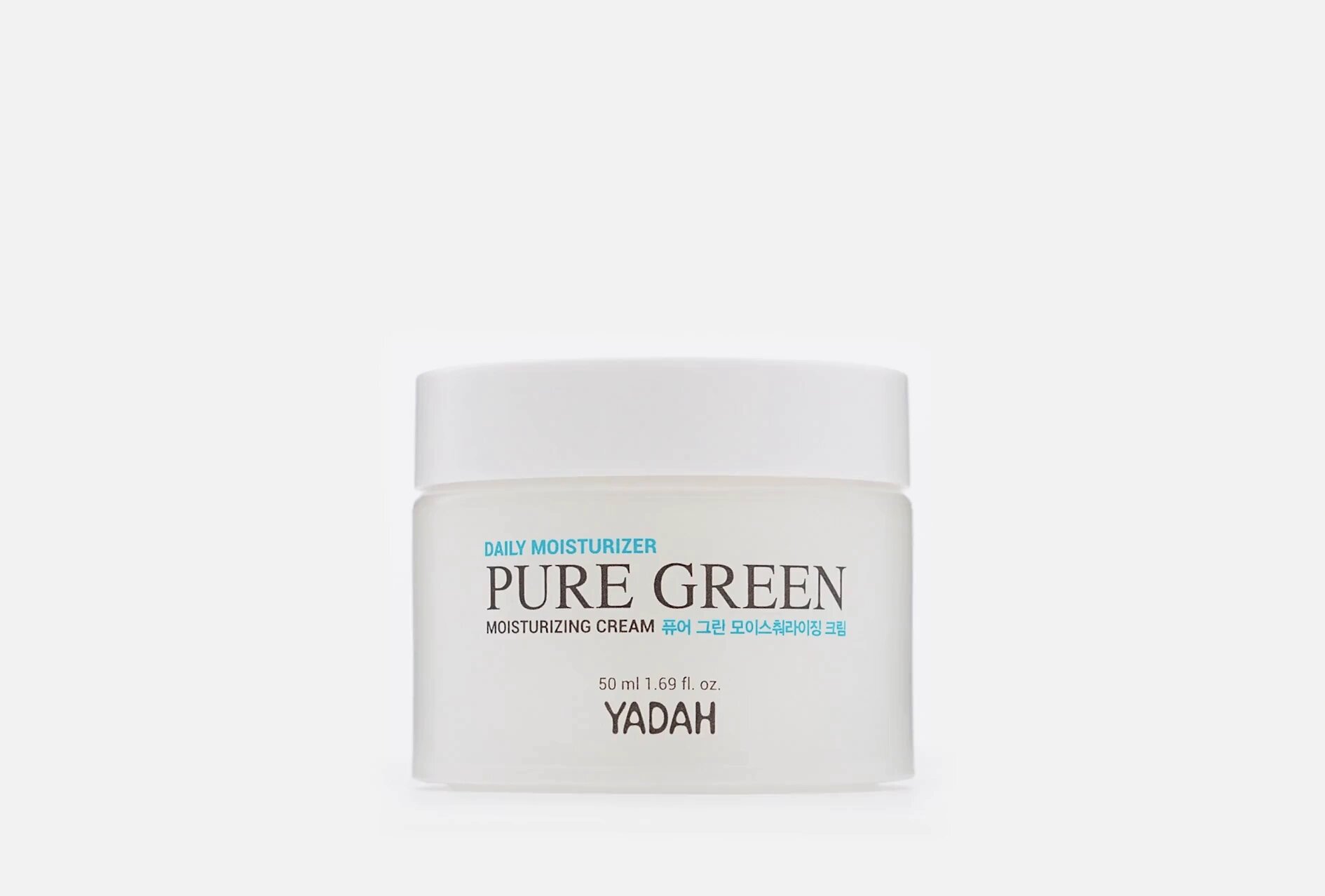 Крем для лица Yadah PUREGREEN, увлажняющий, для всех типов кожи, 50мл