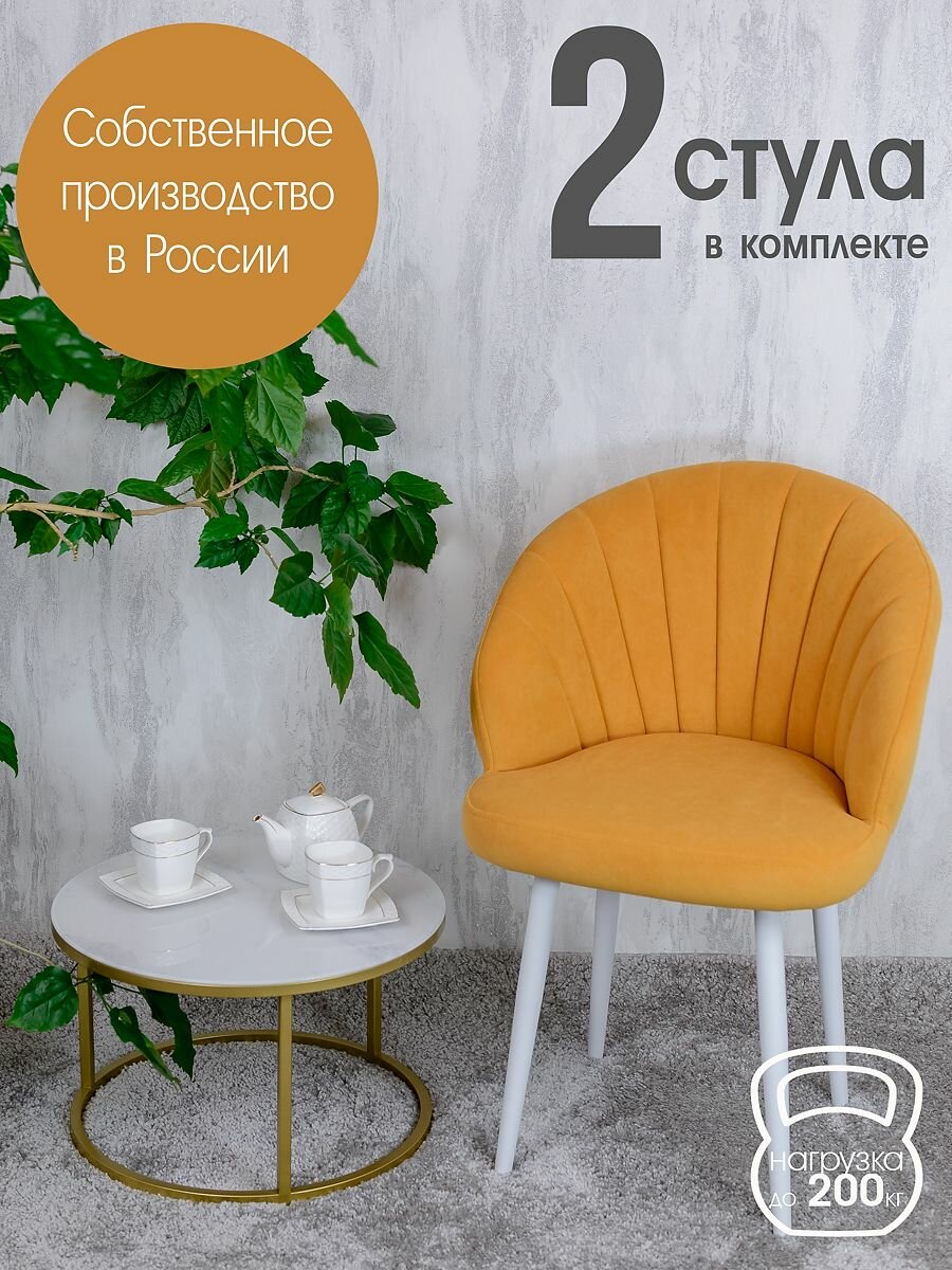 Стулья для кухни мягкие комплект Зефир 2 шт