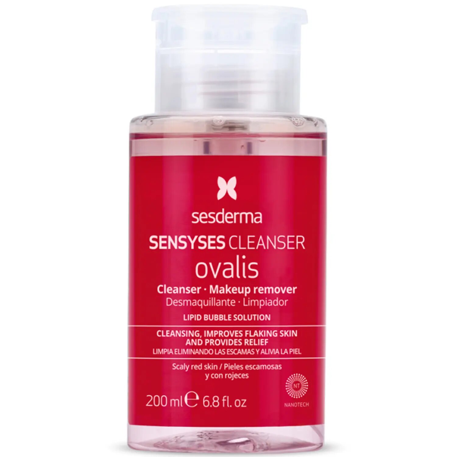 Лосьон SESDERMA Липосомальный для снятия макияжа для кожи склонной к покраснению и шелушению, 200 мл