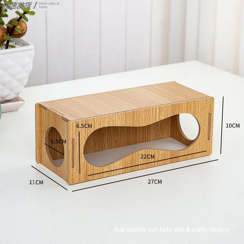 Большой двойной туннель для хомяков-карликов, 27x11x10 см дышащий копаемый укрытие круглогодичное использование