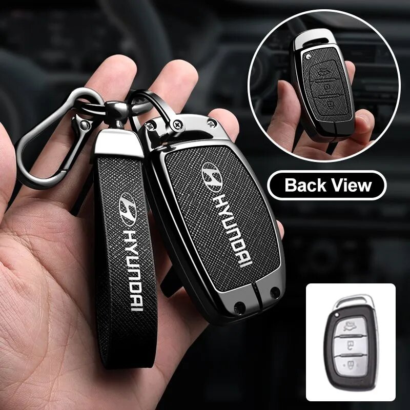 Чехол для ключа Хюндай Hyundai Tucson Santa Fe Rena Sonata Elantra Creta Ix35 Ix45 I10 I30 I40, AEYG
