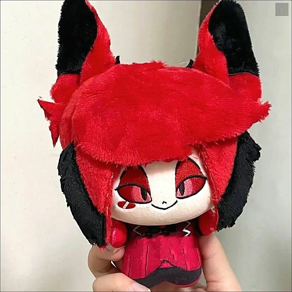 Мягкая игрушка антистресс Аластор Отель открылся! ; Hazbin Hotel Angel Alastor игрушки мягкие аниме 15CM